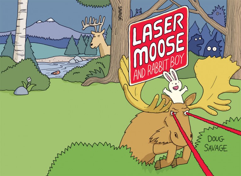 Creating the Laser Moose cover – Doug Savage