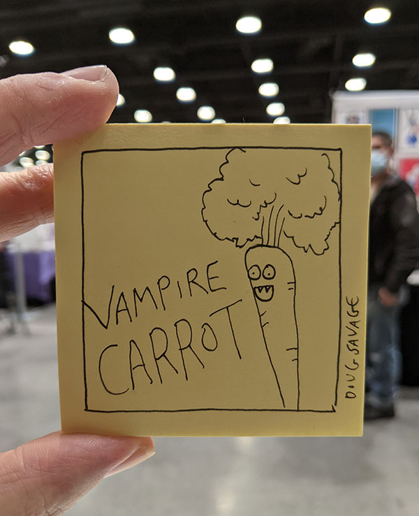 Doug at Fan Expo Vancouver 2023 – Doug Savage